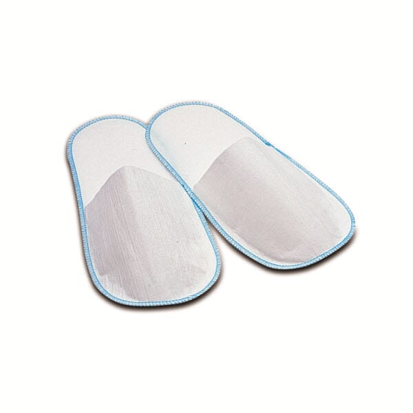 Engangs slippers m/tå (50 par) - Wellness Norge